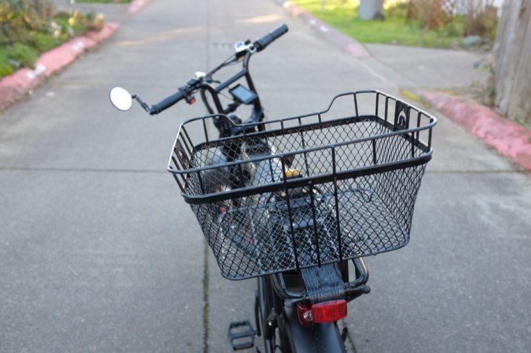 DIY Removable Rear Bike Basket - Quick Release for eBikes - Go Motorbikes